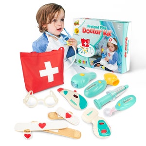 Kids Doctor Kit, Pretend Play Doctor Set, Role Play Games, Learning ...