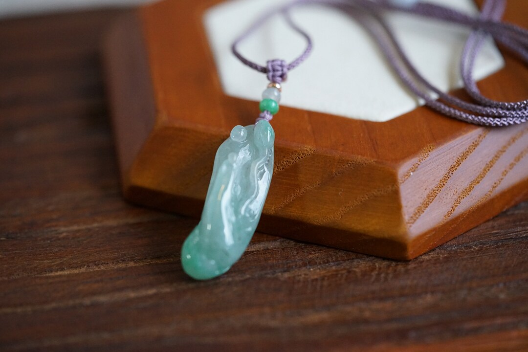 Natural Grade-a Ice Floating Green Color Jadeite - Etsy