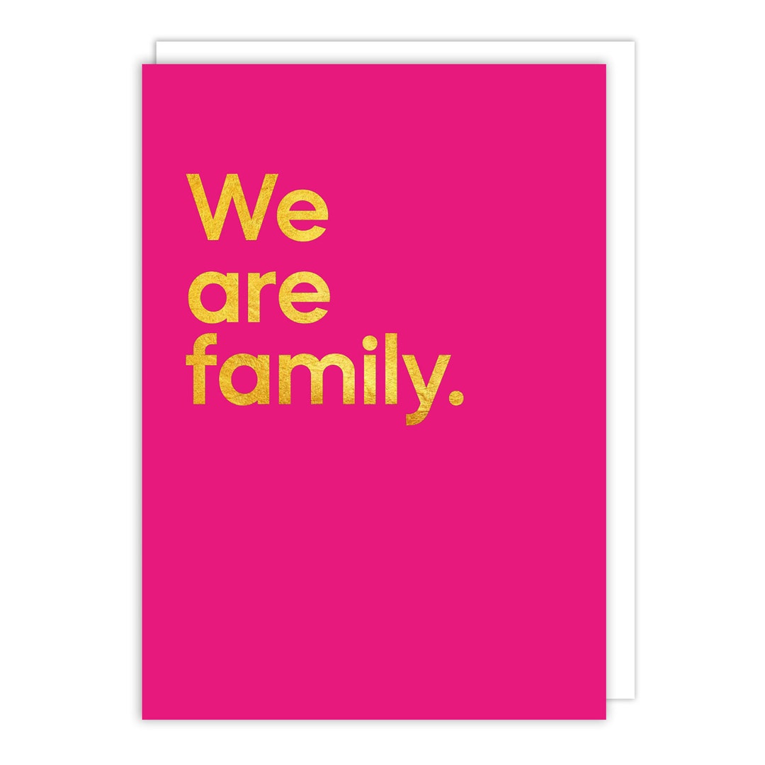 Friendship Playable Card: We Are Family Song SRM255 - Etsy