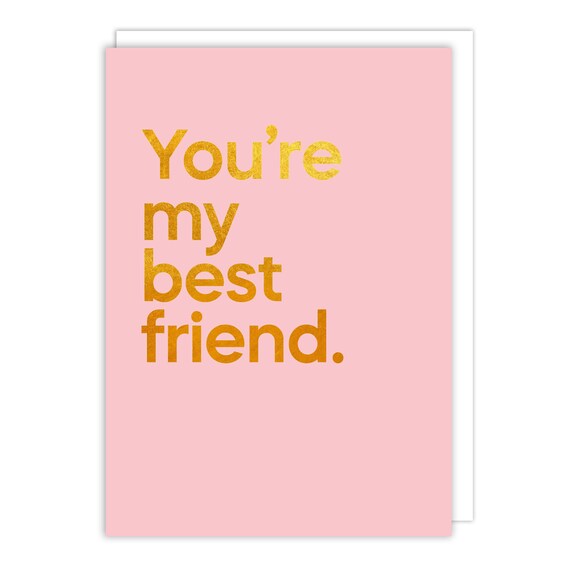 Friendship Playable Card: You're My Best Friend Song | Etsy