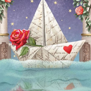 3D Pop up Card: Romeo & Juliet (3D035) - Etsy