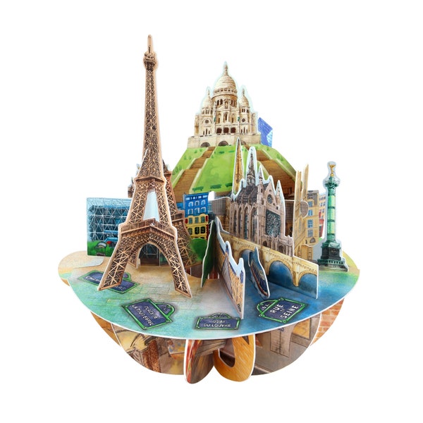Notre Dame Pop up Card - Etsy