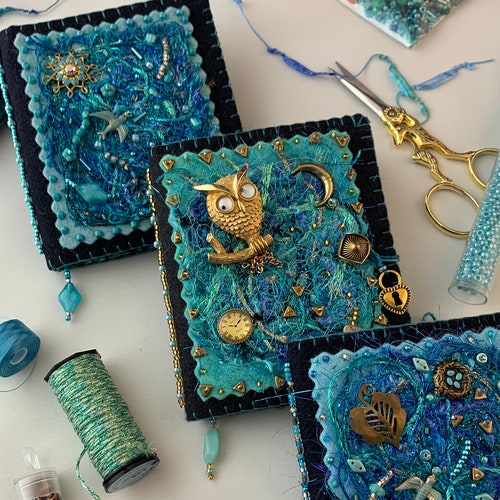 Wildflower Needle Book Hand Embroidery Pattern Pdf Instant - Etsy