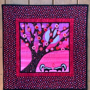 Seasonal Button Tree Quilted Wall Hanging Pattern PDF Download - Etsy