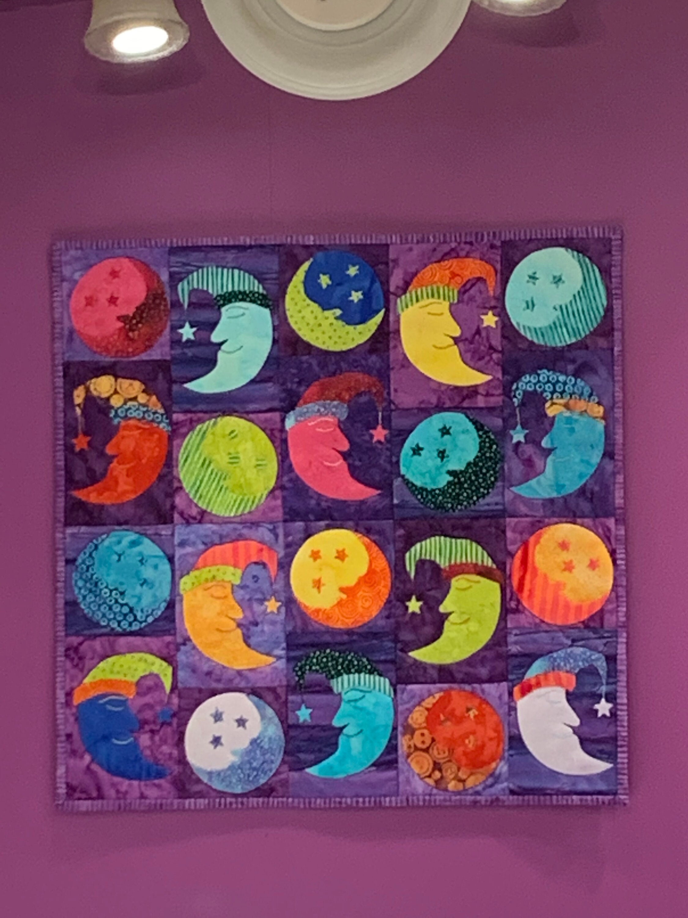 Quilt Sewing Pattern, Wall Hanging, PDF Download - Etsy