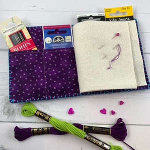 Felt Needle Book and Pincushion Pattern Set, Digital Download Sewing ...