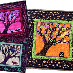 Seasonal Button Tree Quilted Wall Hanging Pattern PDF Download - Etsy