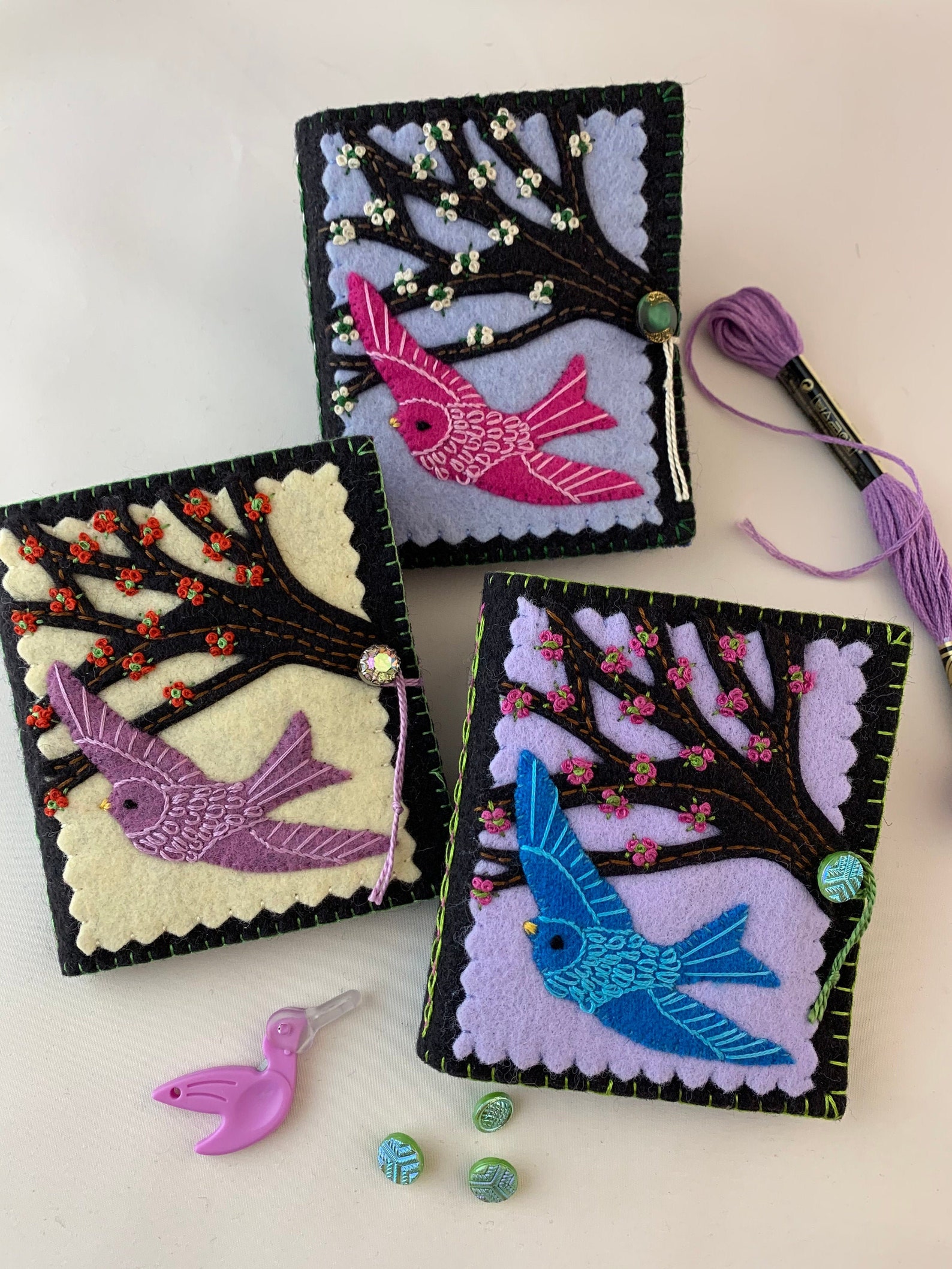 Bird Needle Book PDF Pattern Download - Etsy