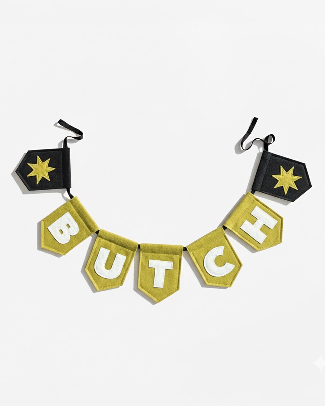 Lesbian Art Felt Wall Banner | "butch" - Etsy
