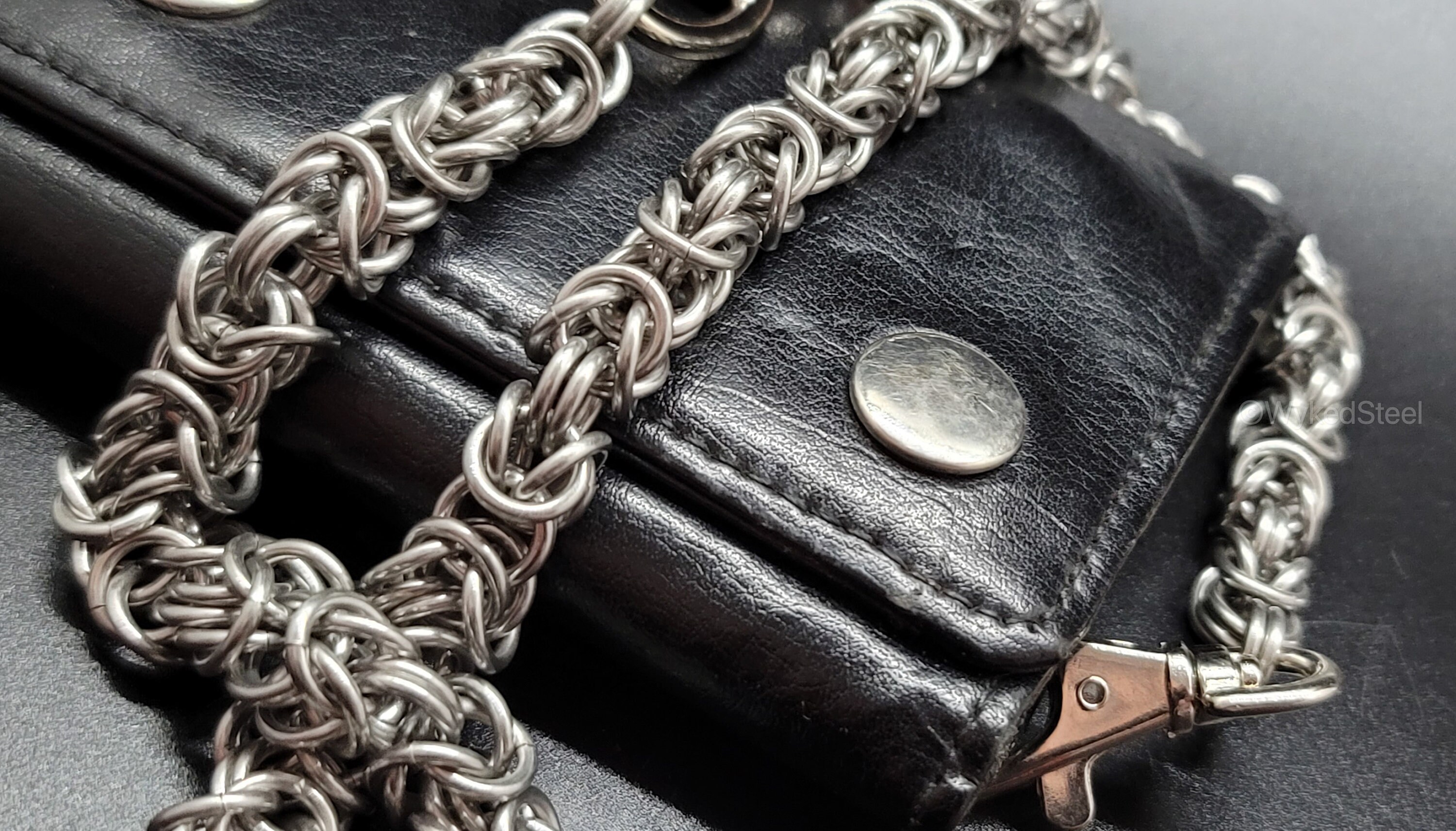 Stainless Steel Wallet Chain - Etsy