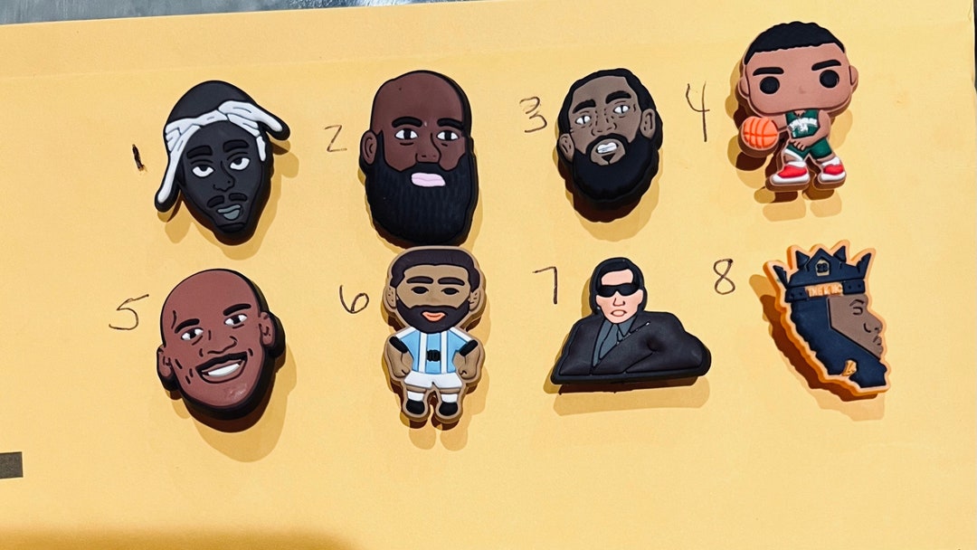 Melanin King Croc Charms - Etsy