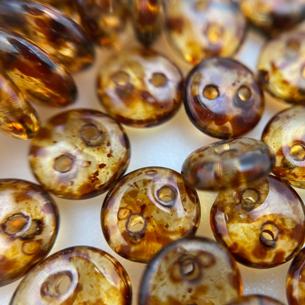 Czech Picasso Beads - Etsy