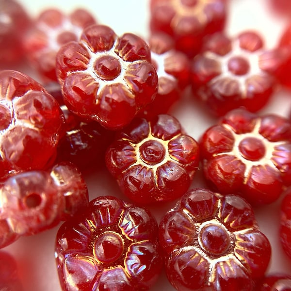Small Glass Raspberry Beads - Etsy