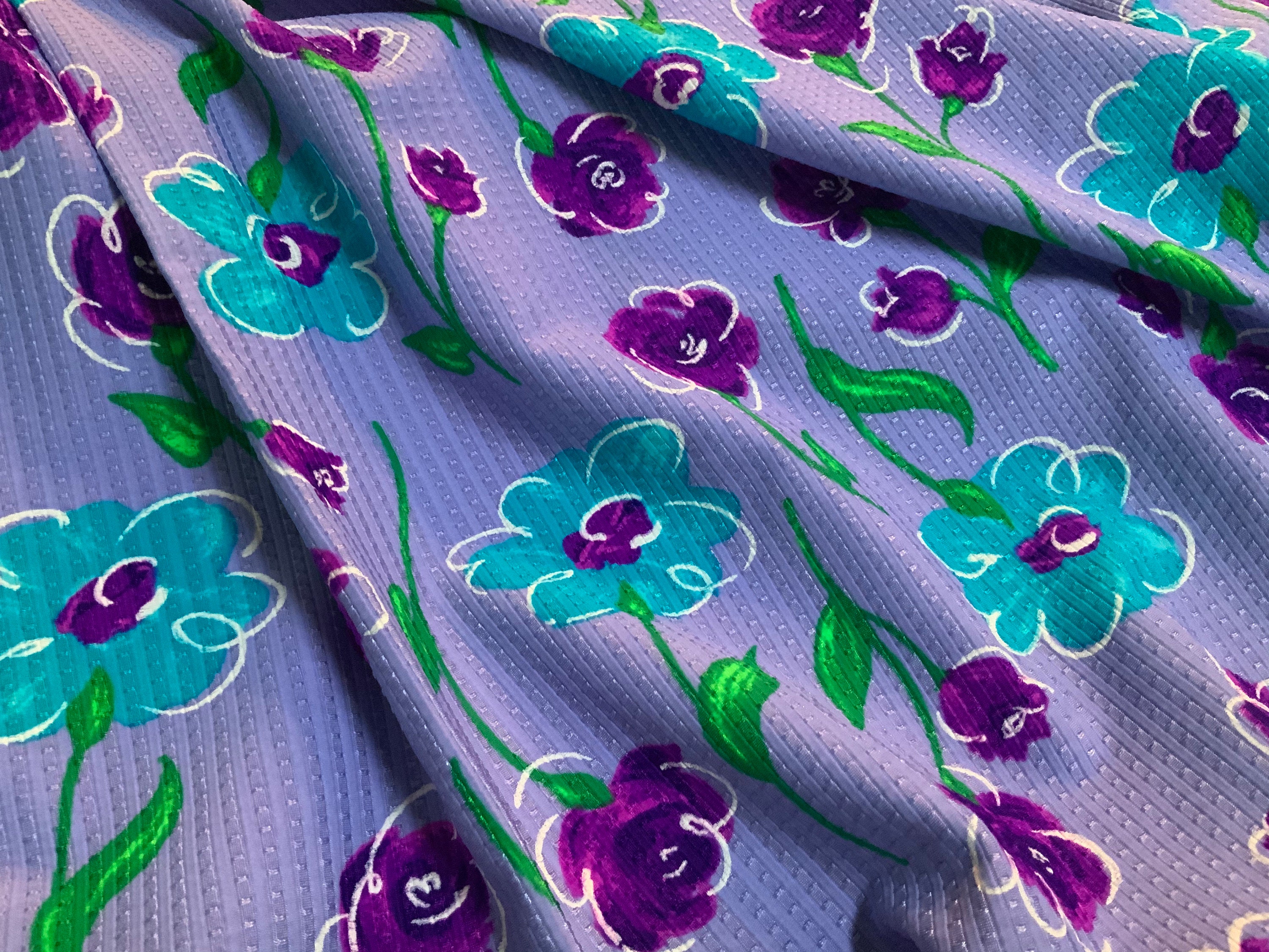 Artistic Floral Textured Swimsuit, Bikini, Beachwear, Swimwear ...