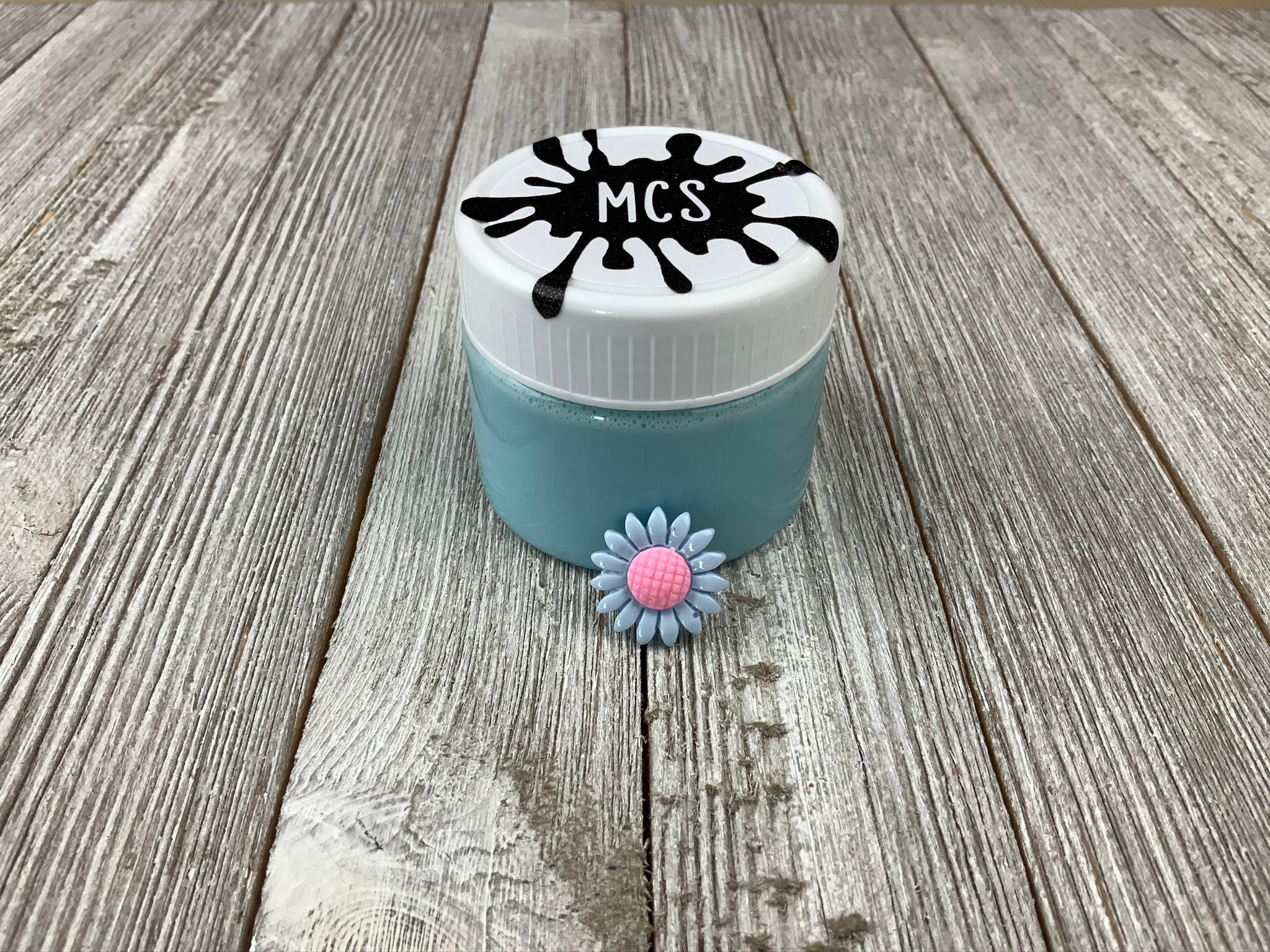 Glossy Aqua Slime - Etsy