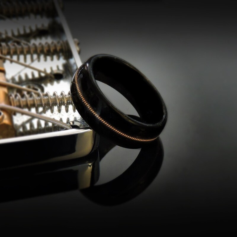 Guitar String Ring - Etsy