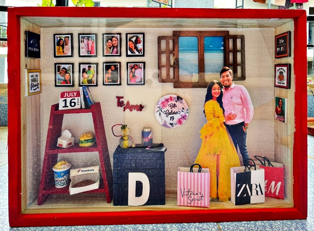 Photo Gifts, Customized Photo Frame, Personalized Gift, 3D Miniature ...