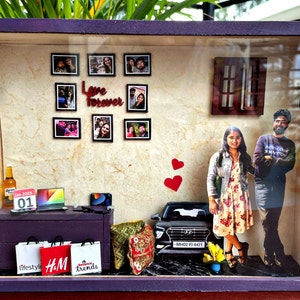 Photo Gifts, Customized Photo Frame, Personalized Gift, 3D Miniature ...