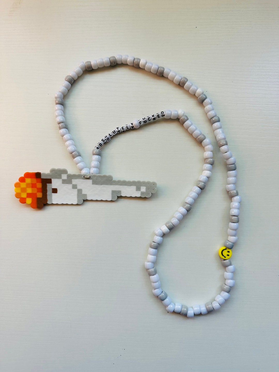 Joint Perler Necklace - Etsy
