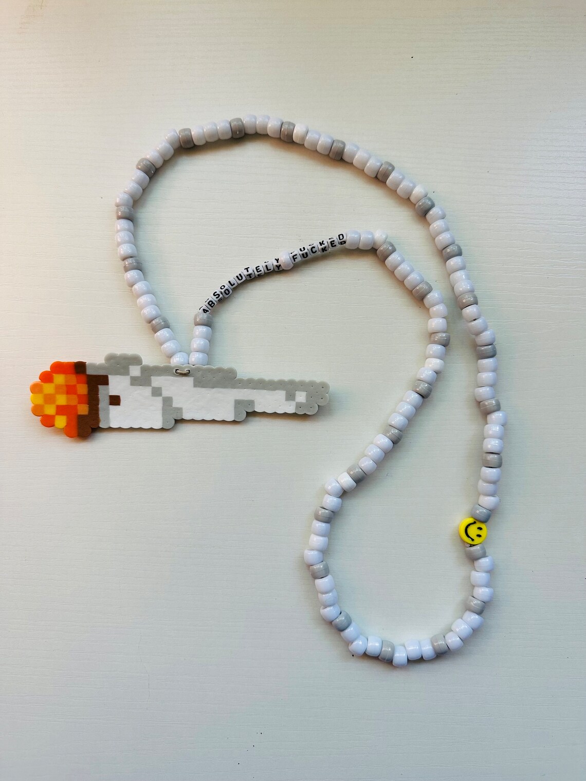 Joint Perler Necklace - Etsy