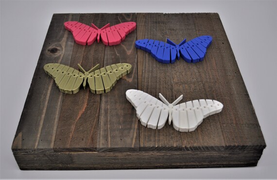 New Butterfly Jointed Wings Toy/Knick Knack 3D Printed | Etsy