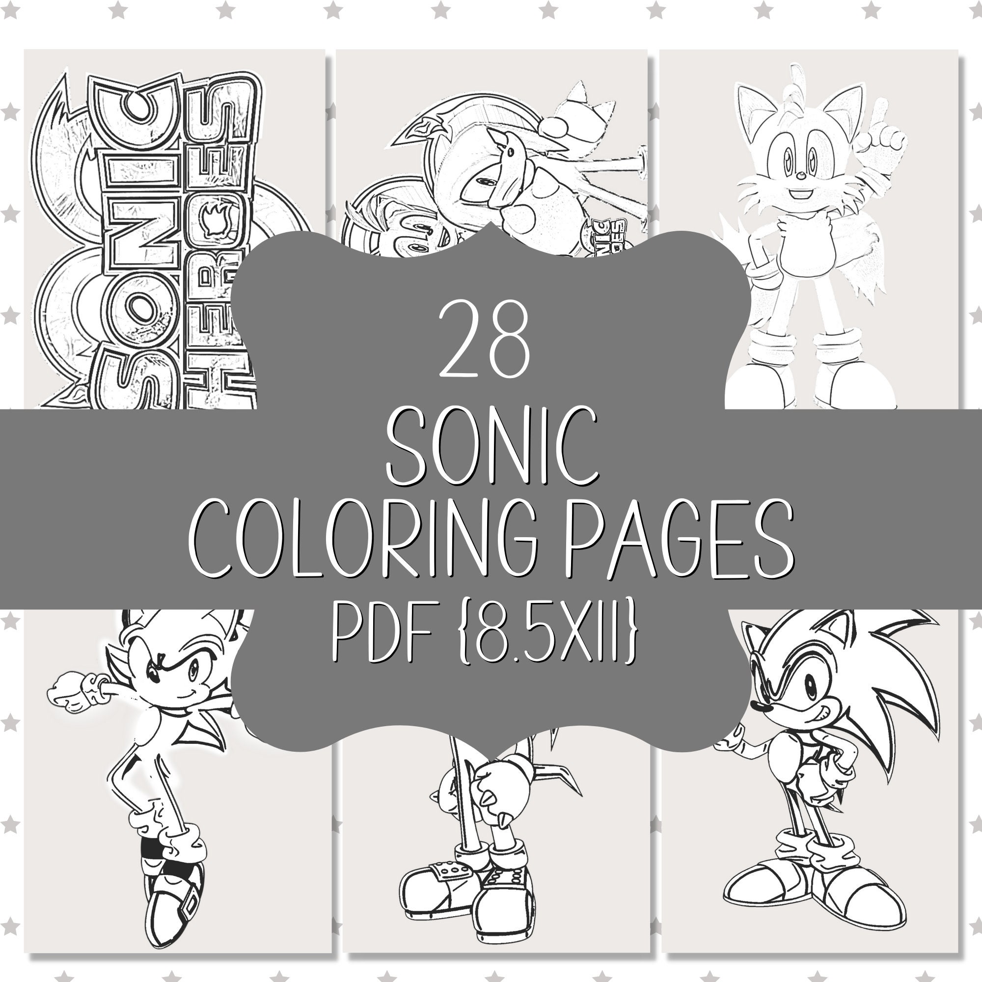 Sonic Heros Coloring Pages