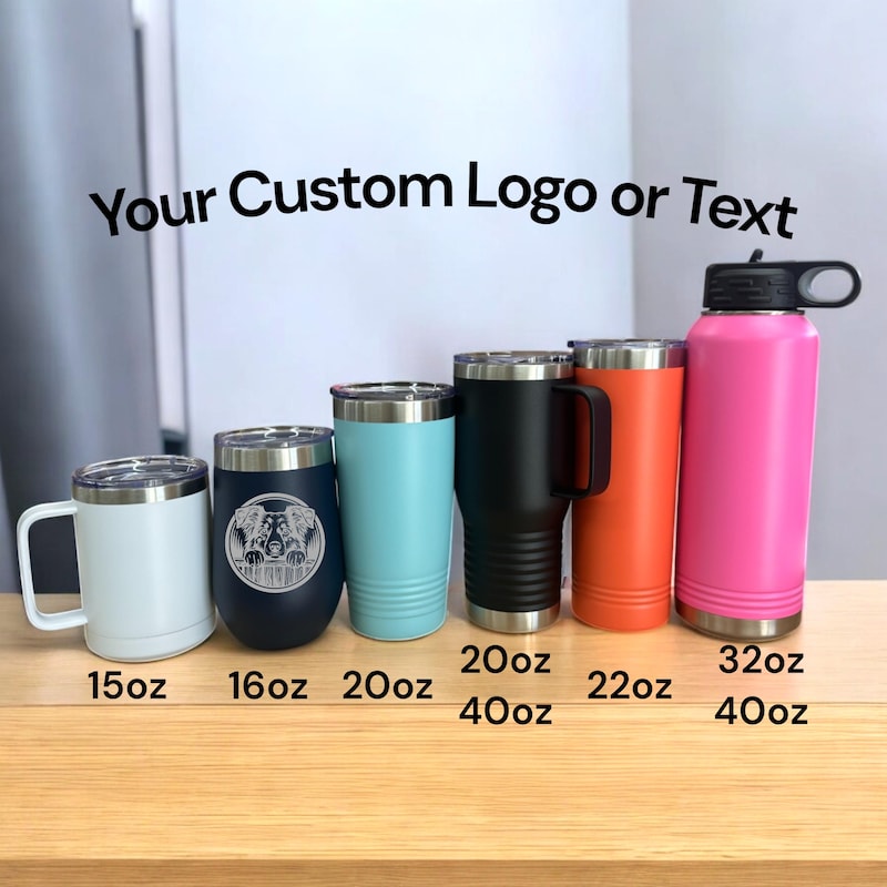 Custom Logo Mug Green - Etsy