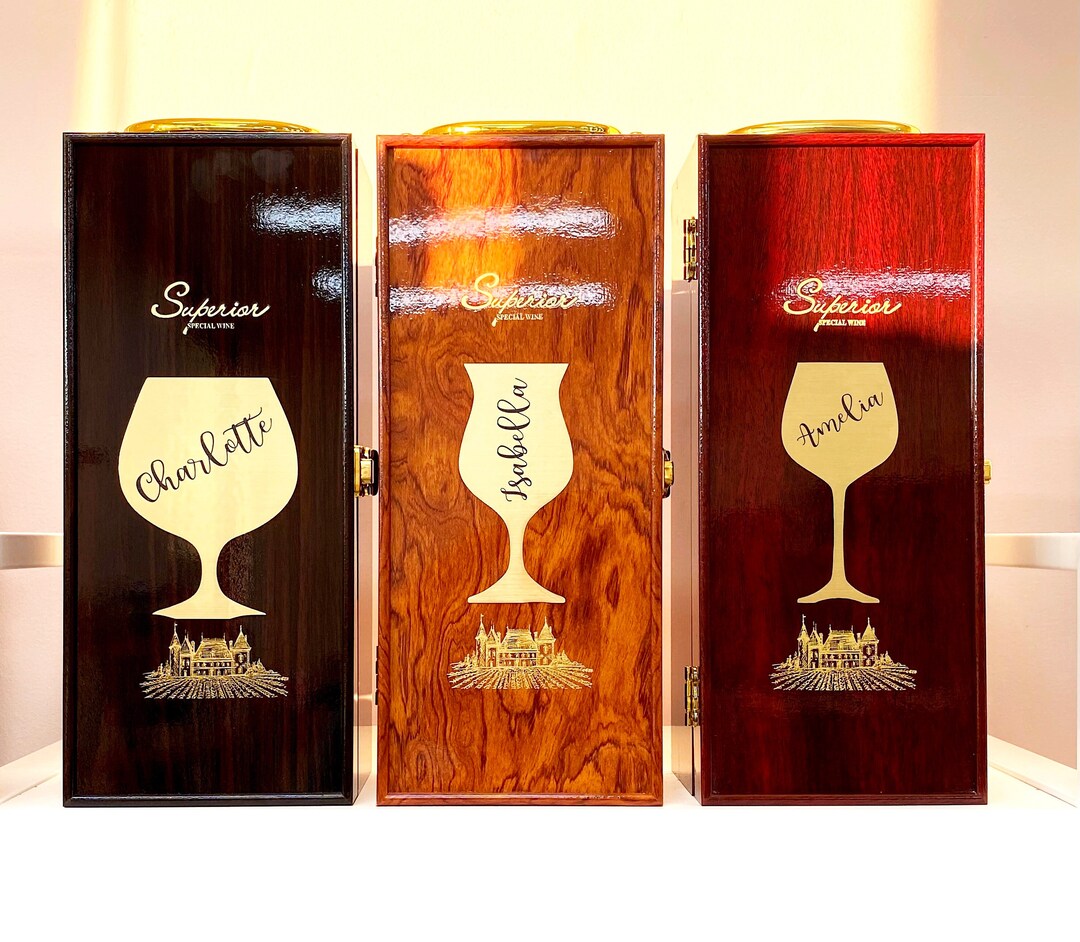 Personalized Wine Box With Tools for Wine Lovers - Etsy