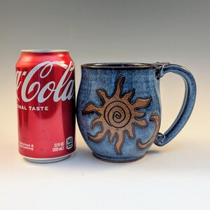Sun and Moon Stoneware Pottery Mug - Etsy