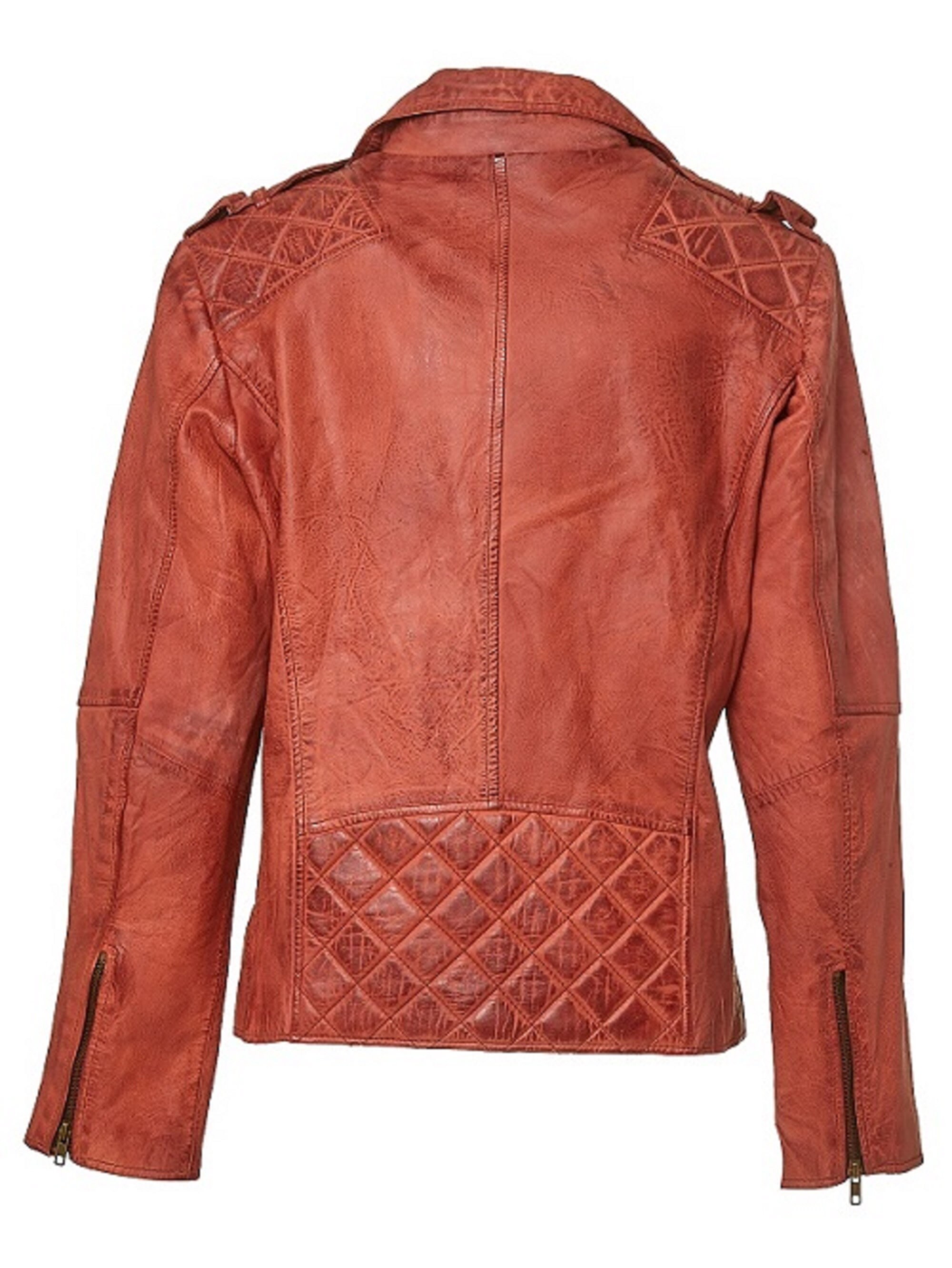 Tailored, Leather Jacket Brando Style Real Leather Hand Made - Etsy