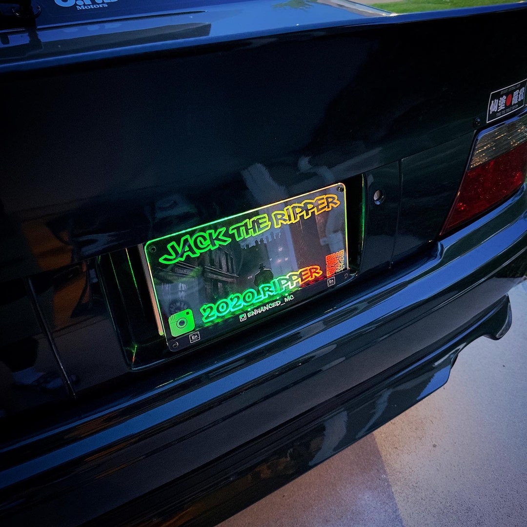 LED License Plate show Plates. - Etsy