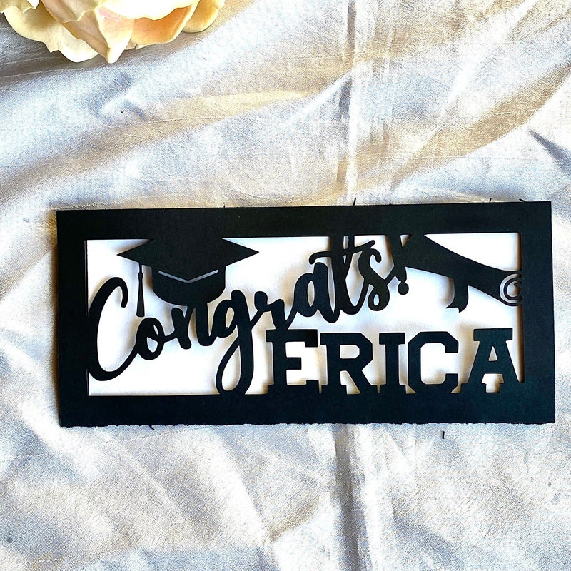 Graduation Card Svg - Etsy