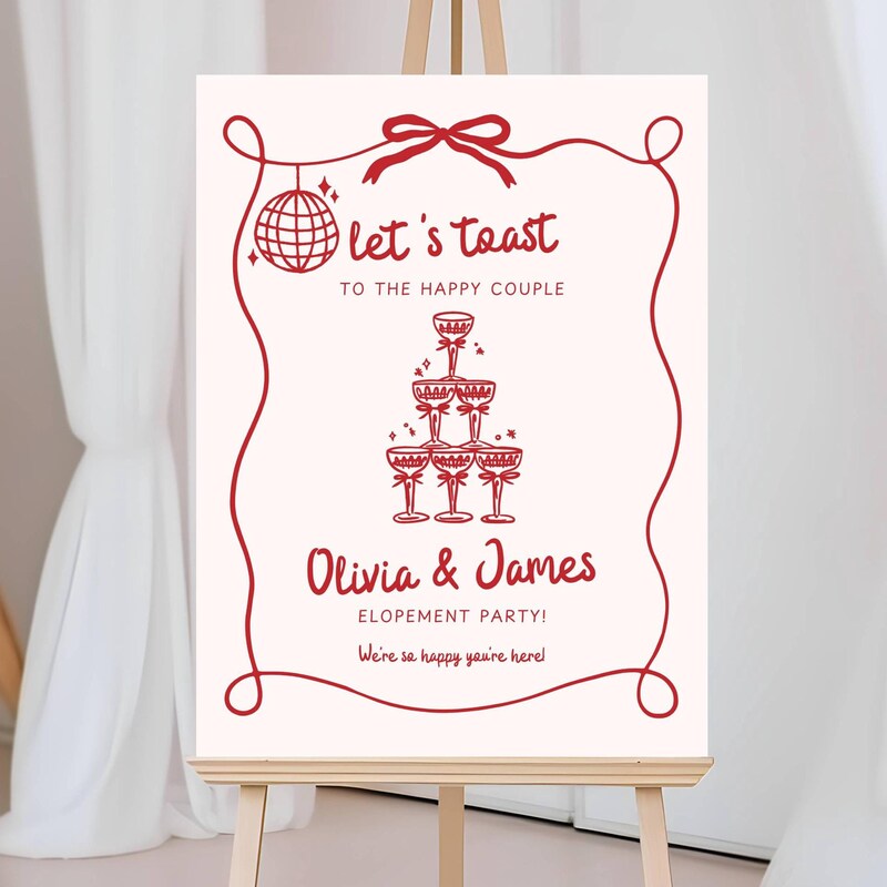 Elopement Sign - Etsy UK