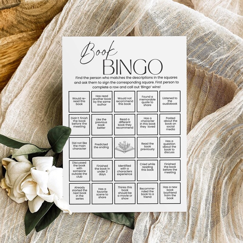 Book Club Favors - Etsy