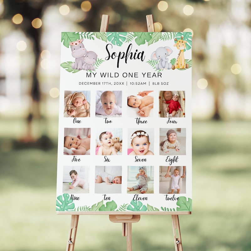 Wild One Welcome Sign - Etsy