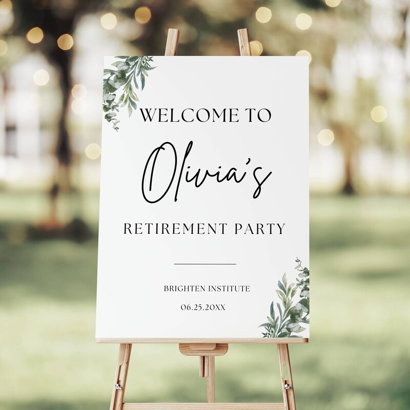 Retirement Sign - Etsy