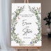 Wildflower Wedding Welcome Sign, Boho Floral Welcome Wedding Sign ...