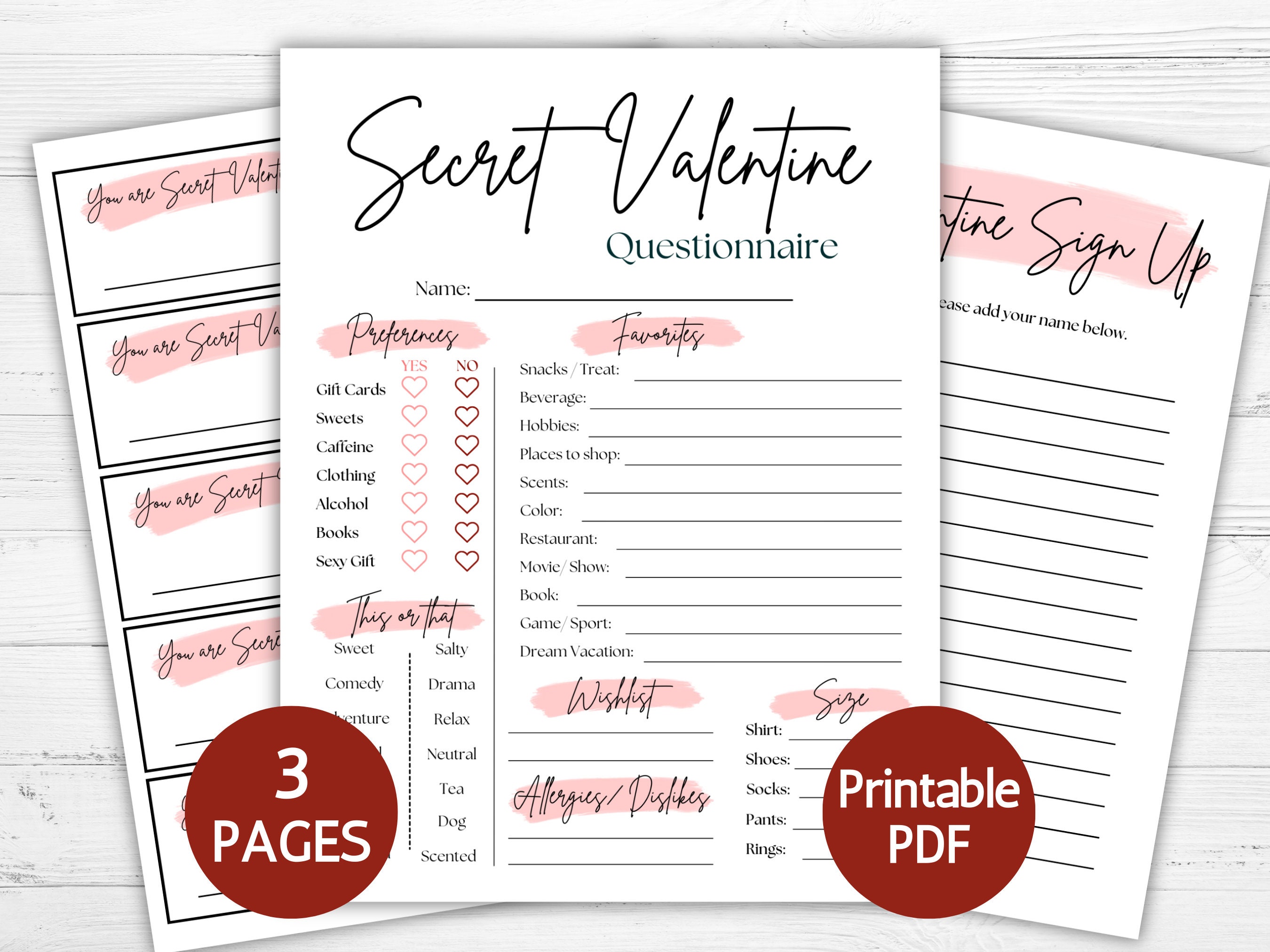 Valentine Survey Three Brand New Valentine's Day Activities To Sweeten