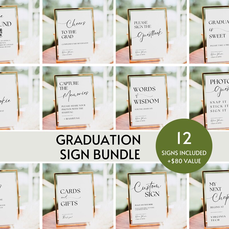 Graduation Signs - Etsy