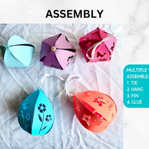 DIY Easter Egg Template Bundle Easter Bunny Treat Box SVG for Easter ...