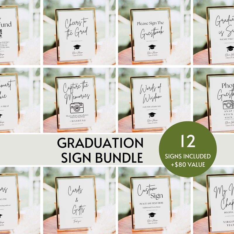 Graduation Signs - Etsy