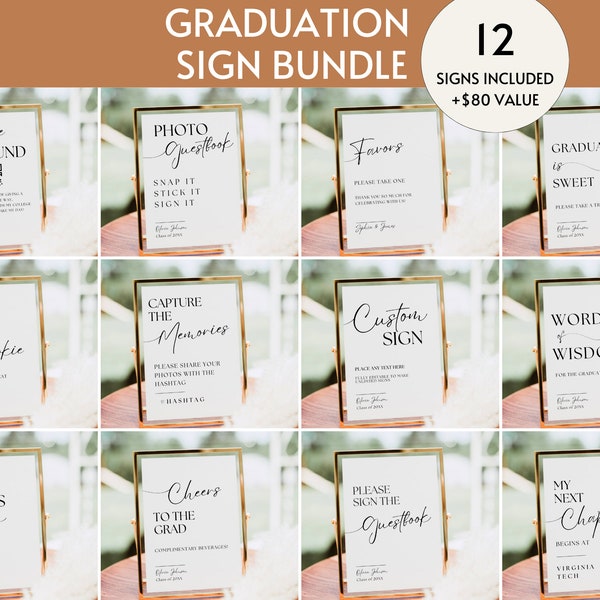 Graduation Table Sign - Etsy