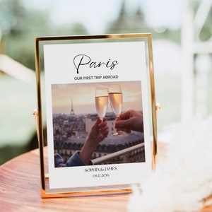 Travel Theme Wedding Photo Table Numbers Bundle, Destination Wedding ...