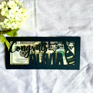 Personalized Bridal Shower Card SVG Template, Money Holder SVG Cutout ...