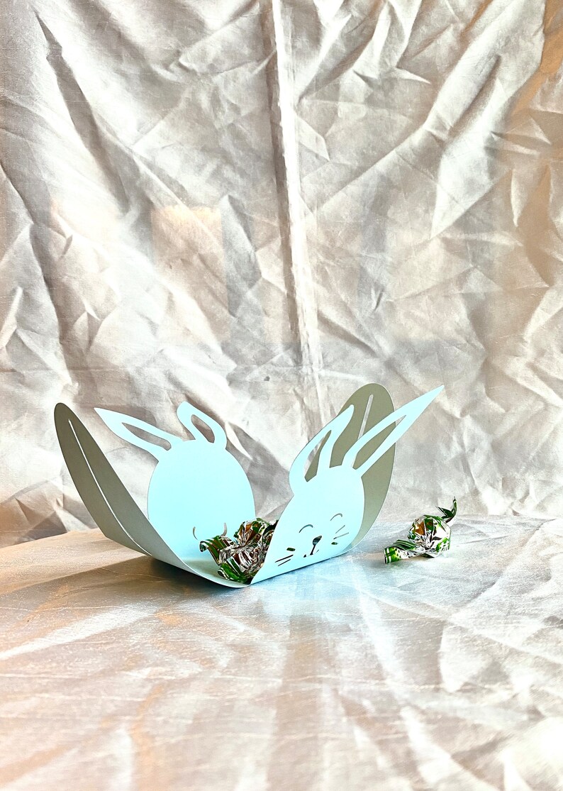 Easter Bunny Treat Box Template DIY Gift Box SVG for Easter - Etsy