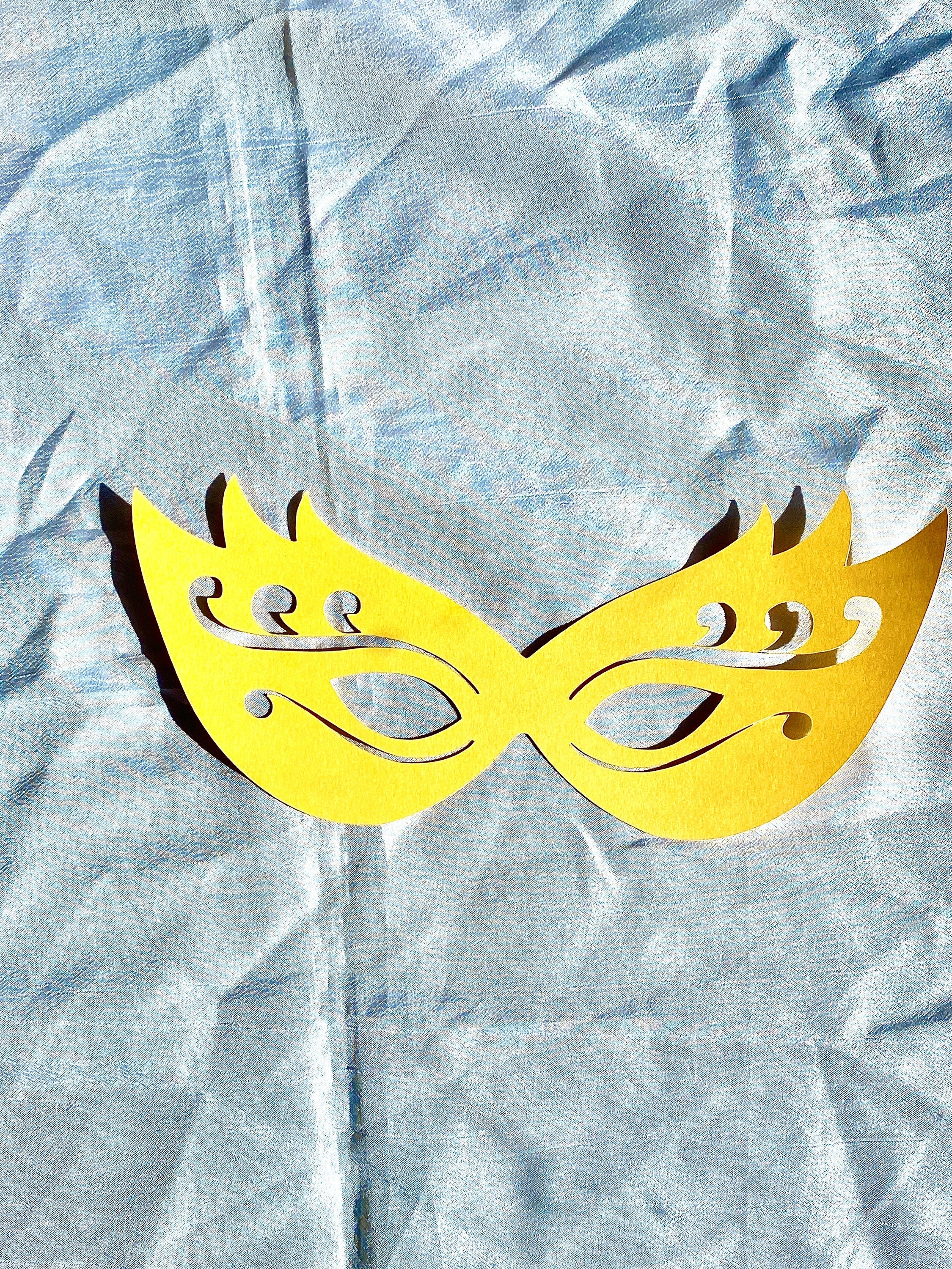 Diy Masquerade Mask Template