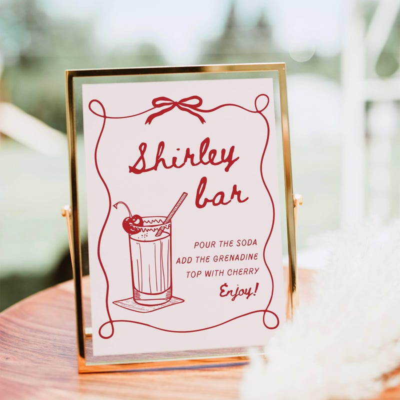 Mocktails Wedding Menu - Etsy
