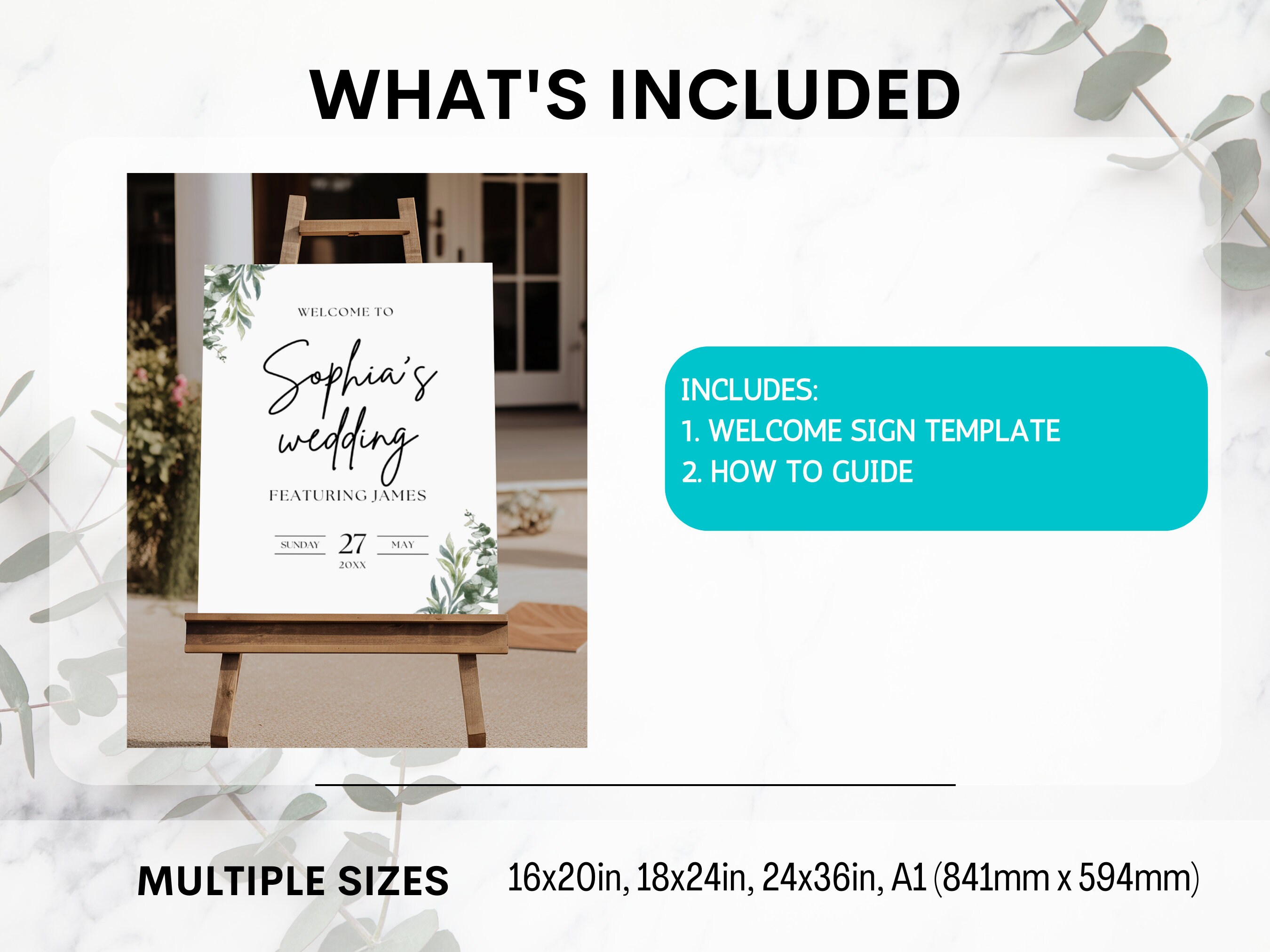 Brides Wedding Welcome Sign Featuring the Groom, Welcome to the Brides ...
