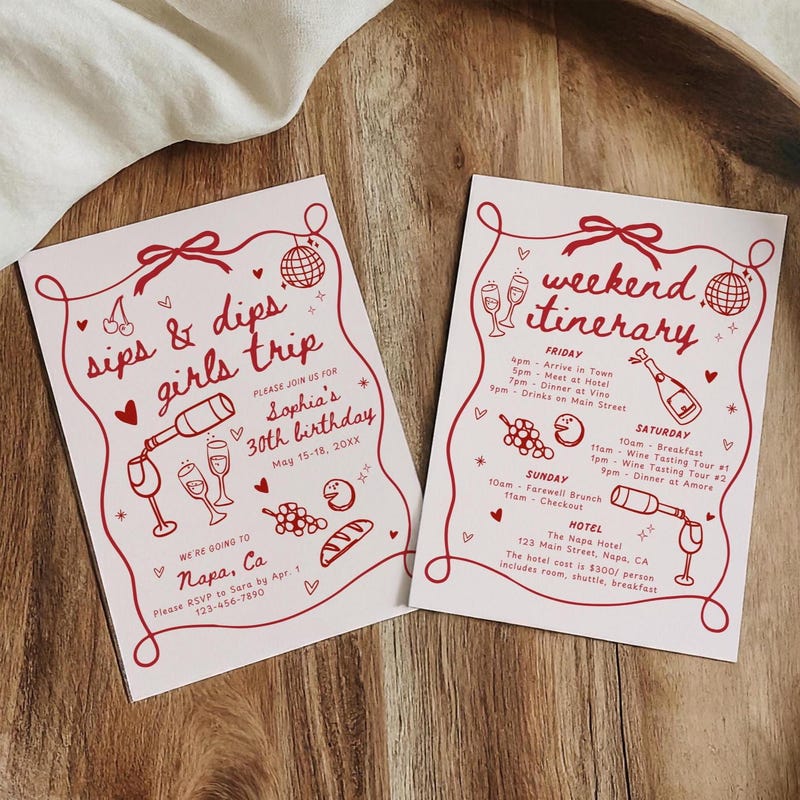 Wine Themed Party Pink - Etsy