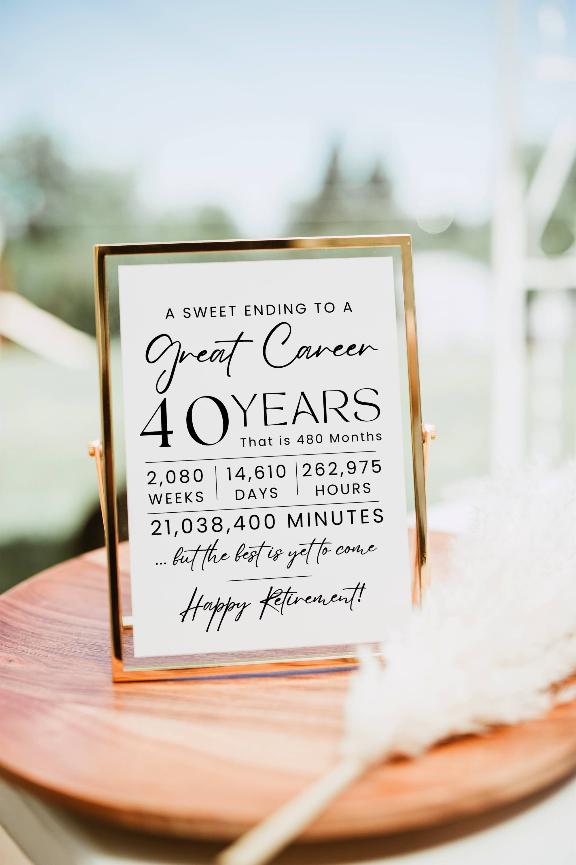 Retirement Party Sign Bundle Template, Retirement Table Signs ...